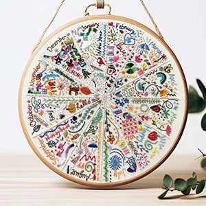 StitchDoodles. Beautiful Modern Hand Embroidery Patterns, Kits