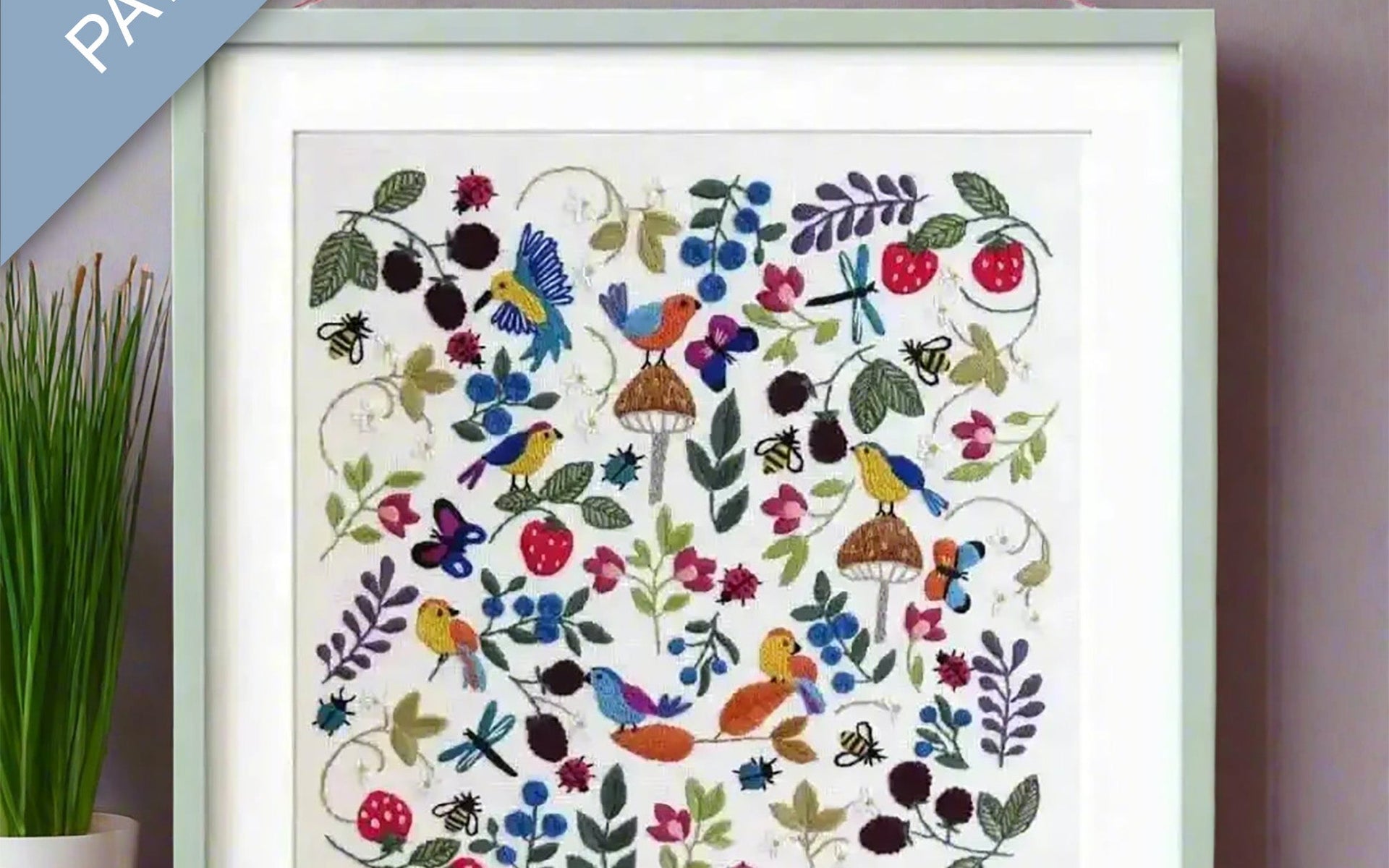 StitchDoodles - Pre Printed Embroidery Fabric