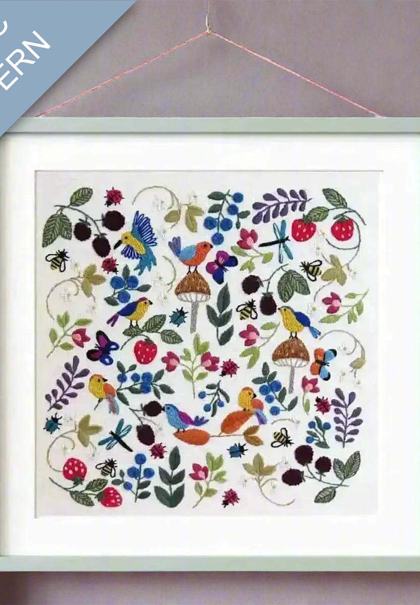 StitchDoodles - Pre Printed Embroidery Fabric