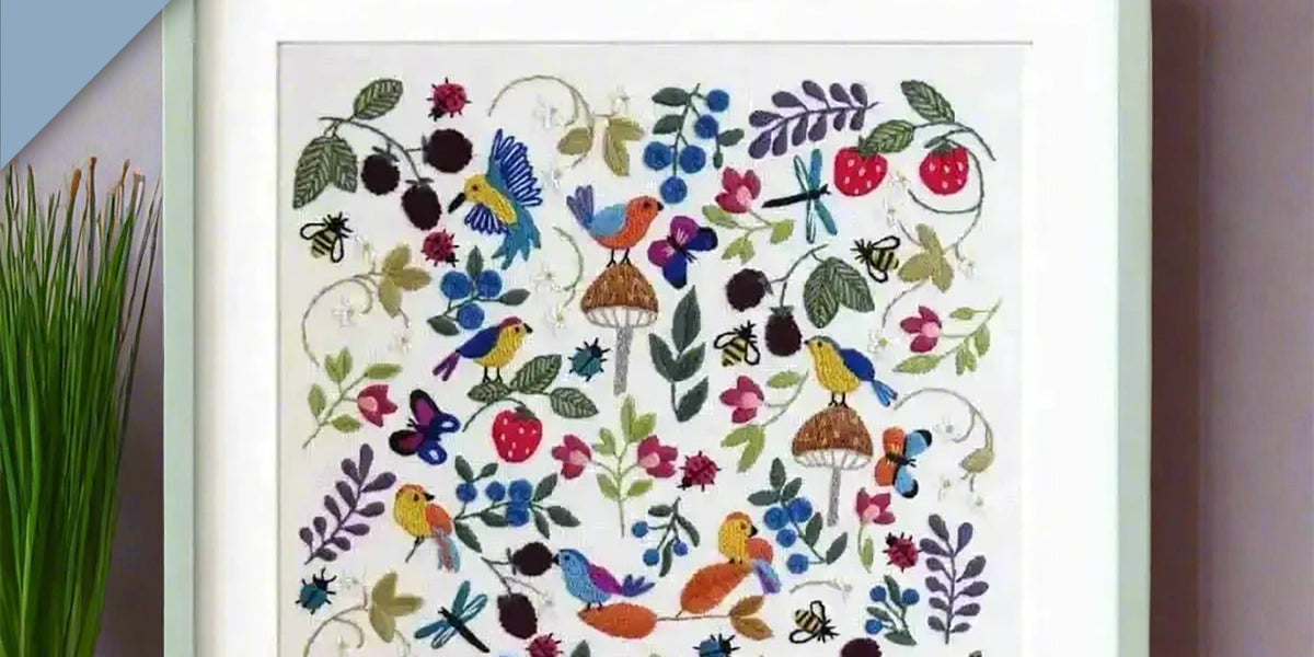 StitchDoodles - Pre Printed Embroidery Fabric