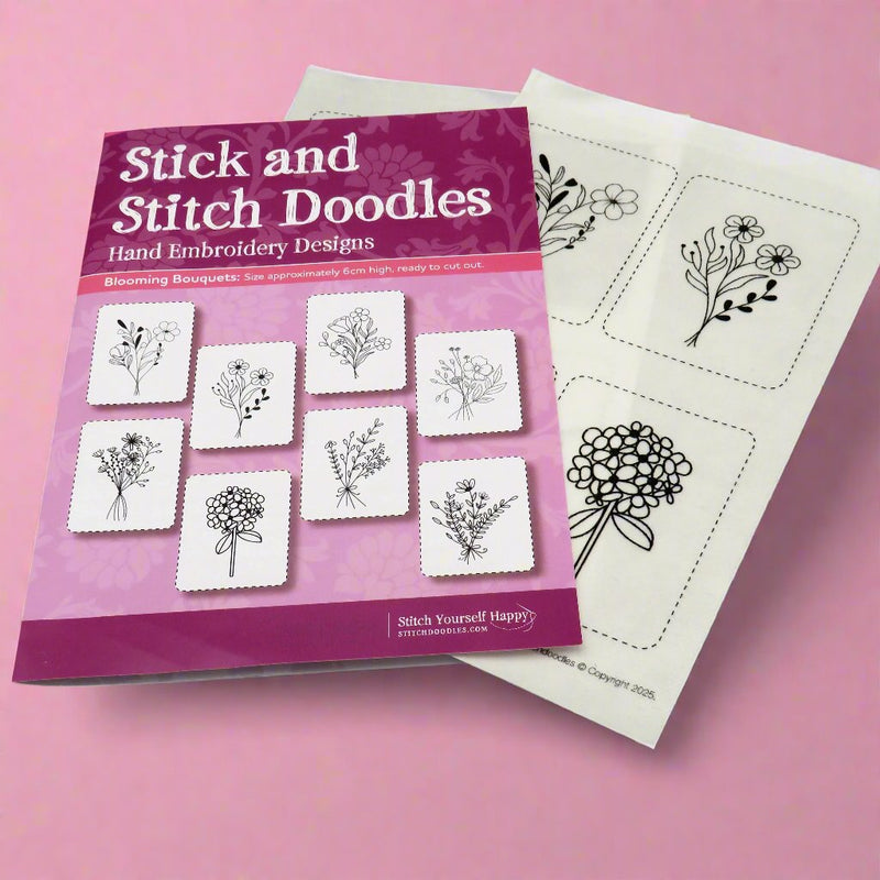 StitchDoodles: PDF Download Hand Embroidery Patterns
