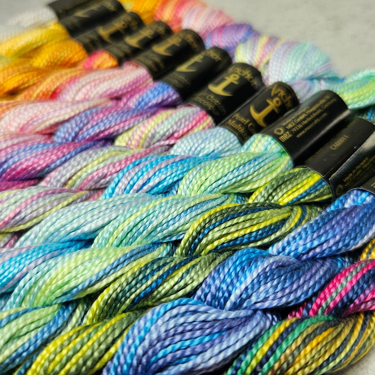 Anchor Pearl Cotton Multicolour Hand Embroidery Threads – StitchDoodles