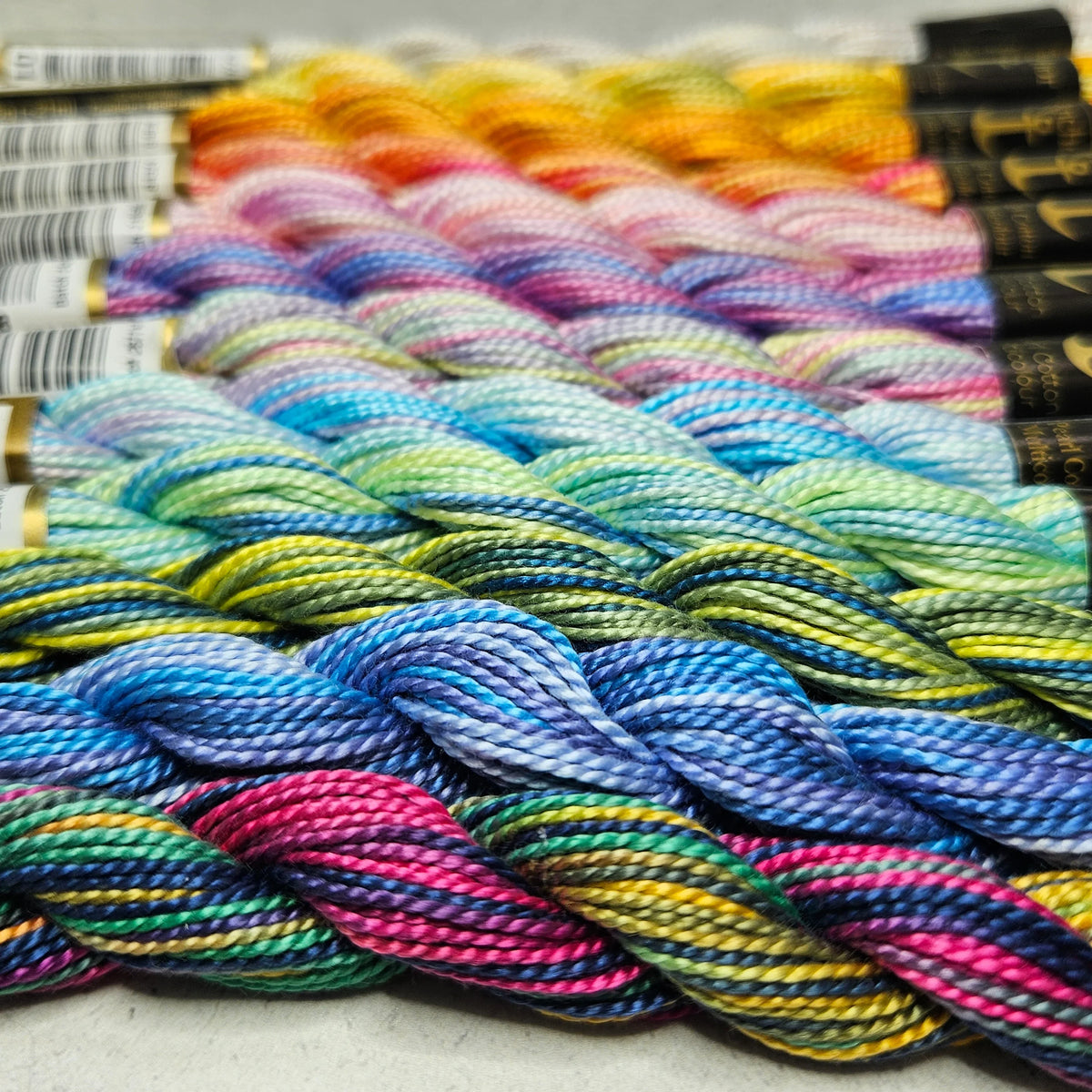 Anchor Pearl Cotton Multicolour Hand Embroidery Threads – StitchDoodles