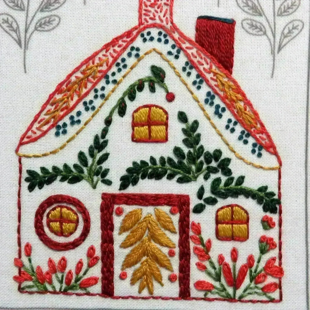 Printed Hand Embroidery Fabric Patterns – StitchDoodles