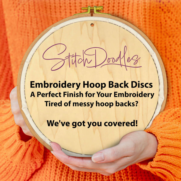 Embroidery Hoop Back Discs – The Perfect Finish for Your Embroidery ...