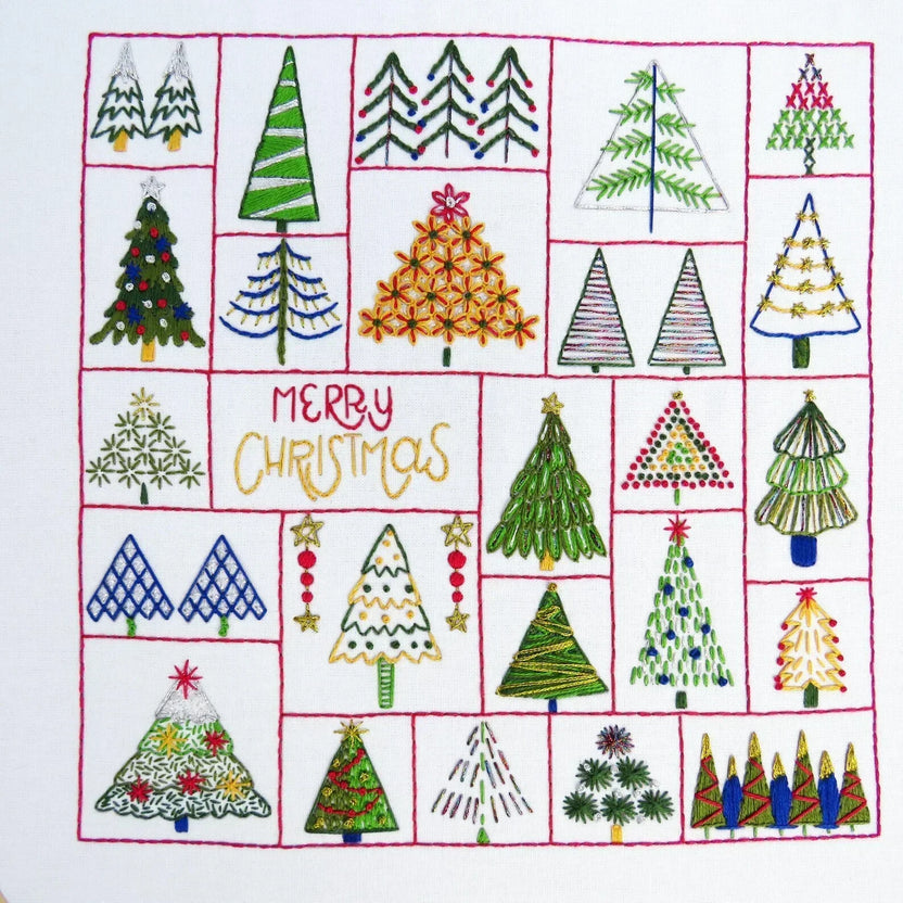 Oh Christmas Tree Embroidery PDF Pattern – StitchDoodles