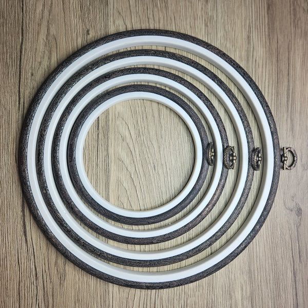 Nurge Round Flexi Hoops - StitchDoodles