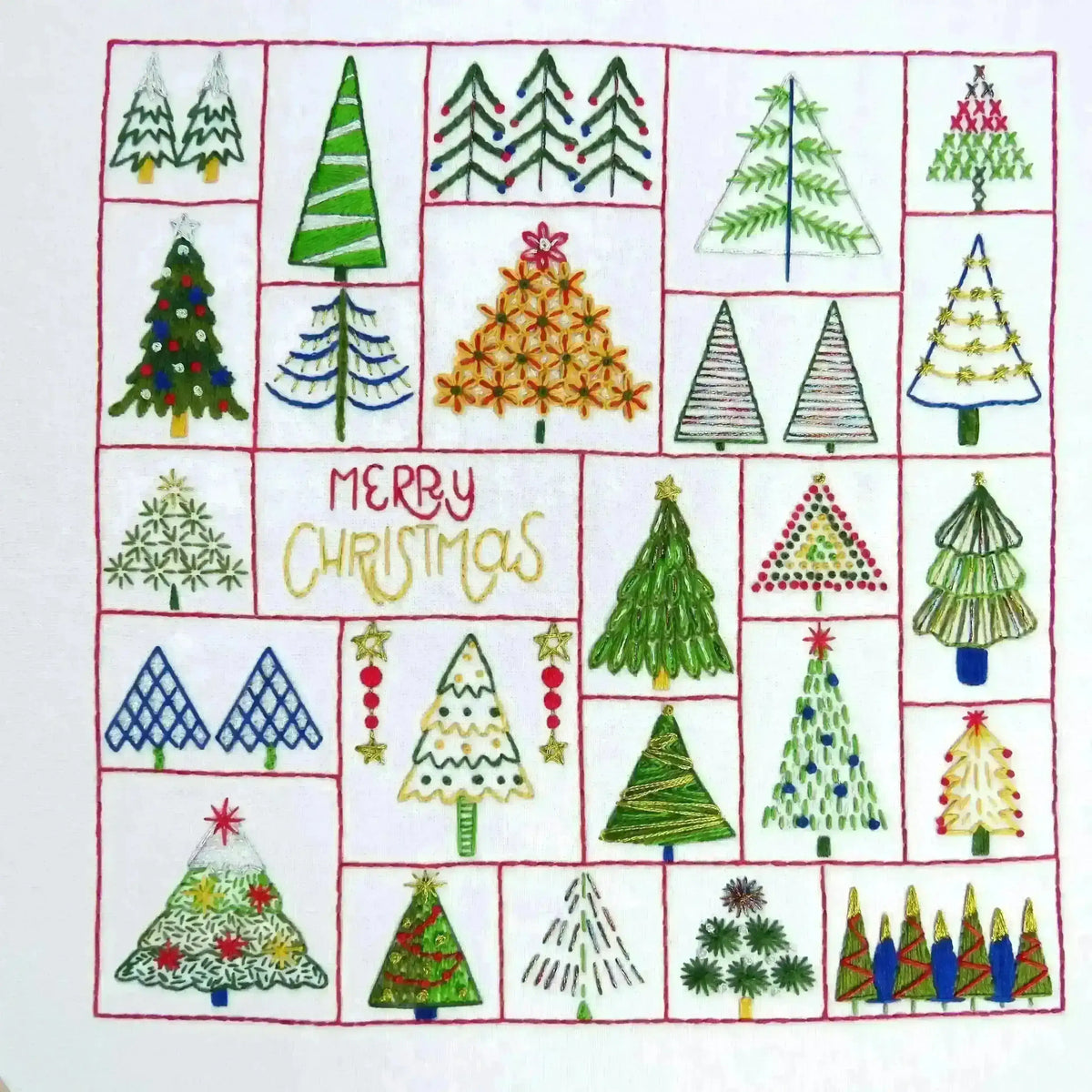 Pre Printed Embroidery Fabric – StitchDoodles